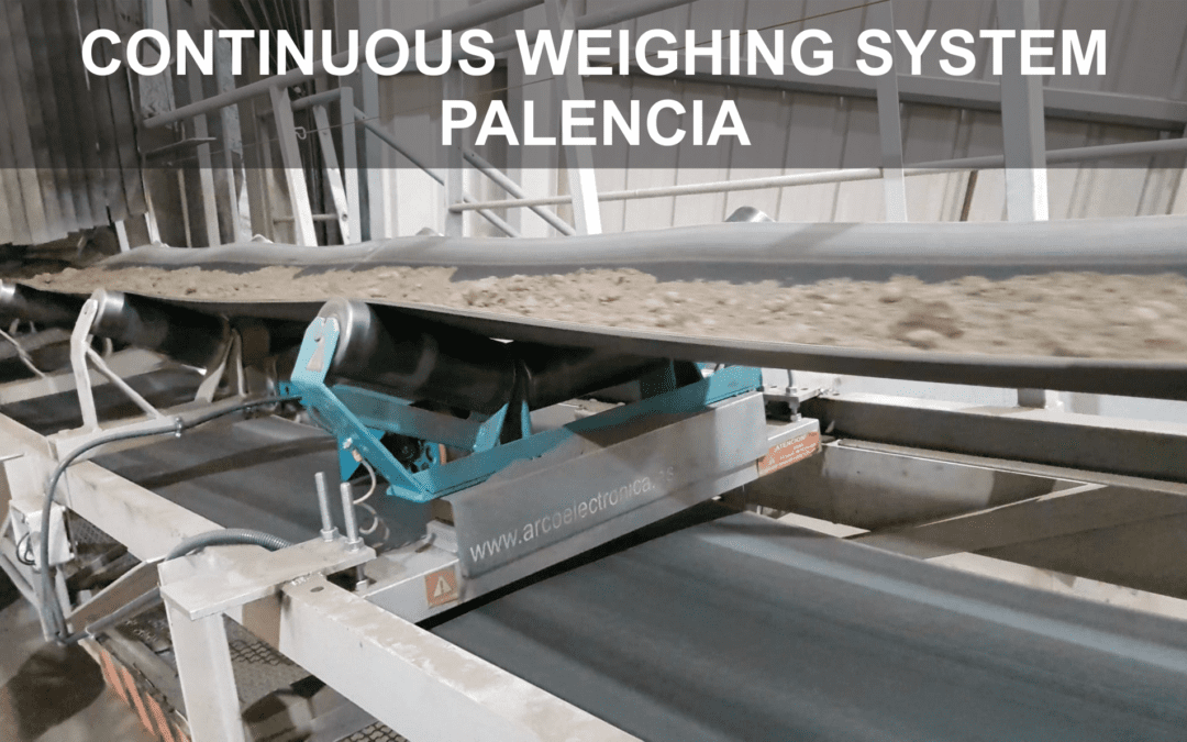 Conveyor belt scale to continuous weighing | Arco Electrónica
